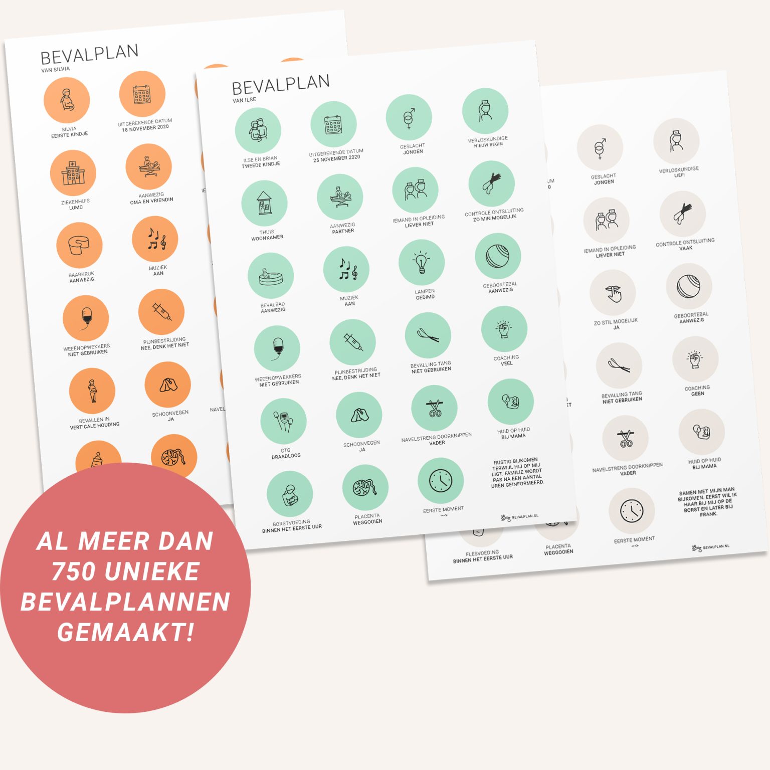 Bevalplan - Online geboorteplan maken